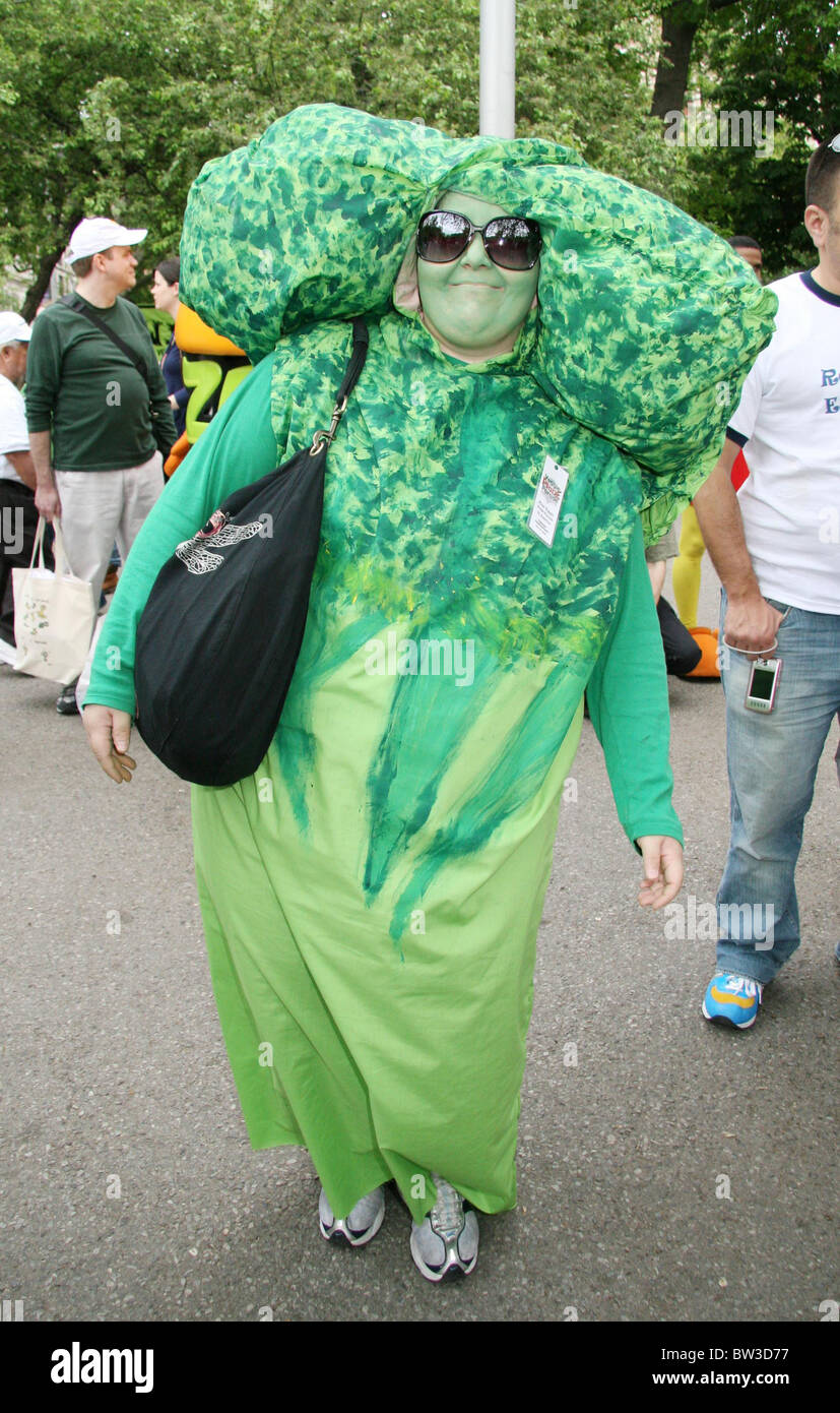 1st Annual Veggie Pride Parade in America Stock Photo - Alamy