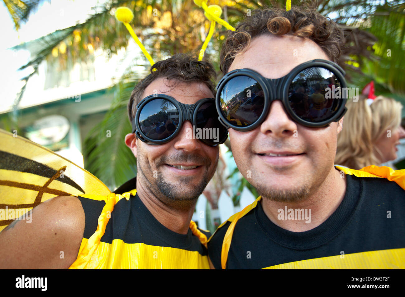 Costumed revelers during fantasy fest hi-res stock photography and ...
