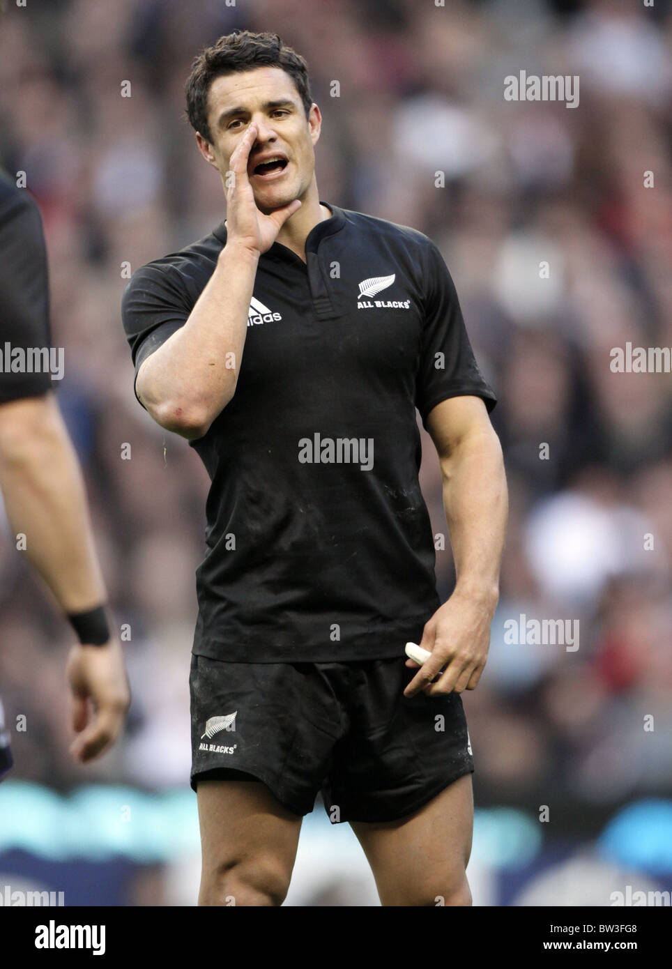 DAN CARTER NEW ZEALAND RU TWICKENHAM MIDDLESEX ENGLAND 06 November 2010 ...