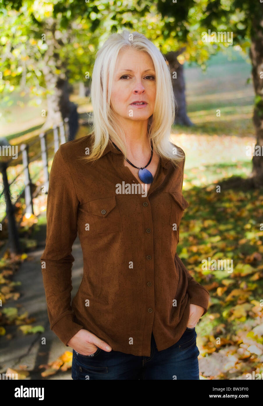 single female outdoors Stock Photo - Alamy