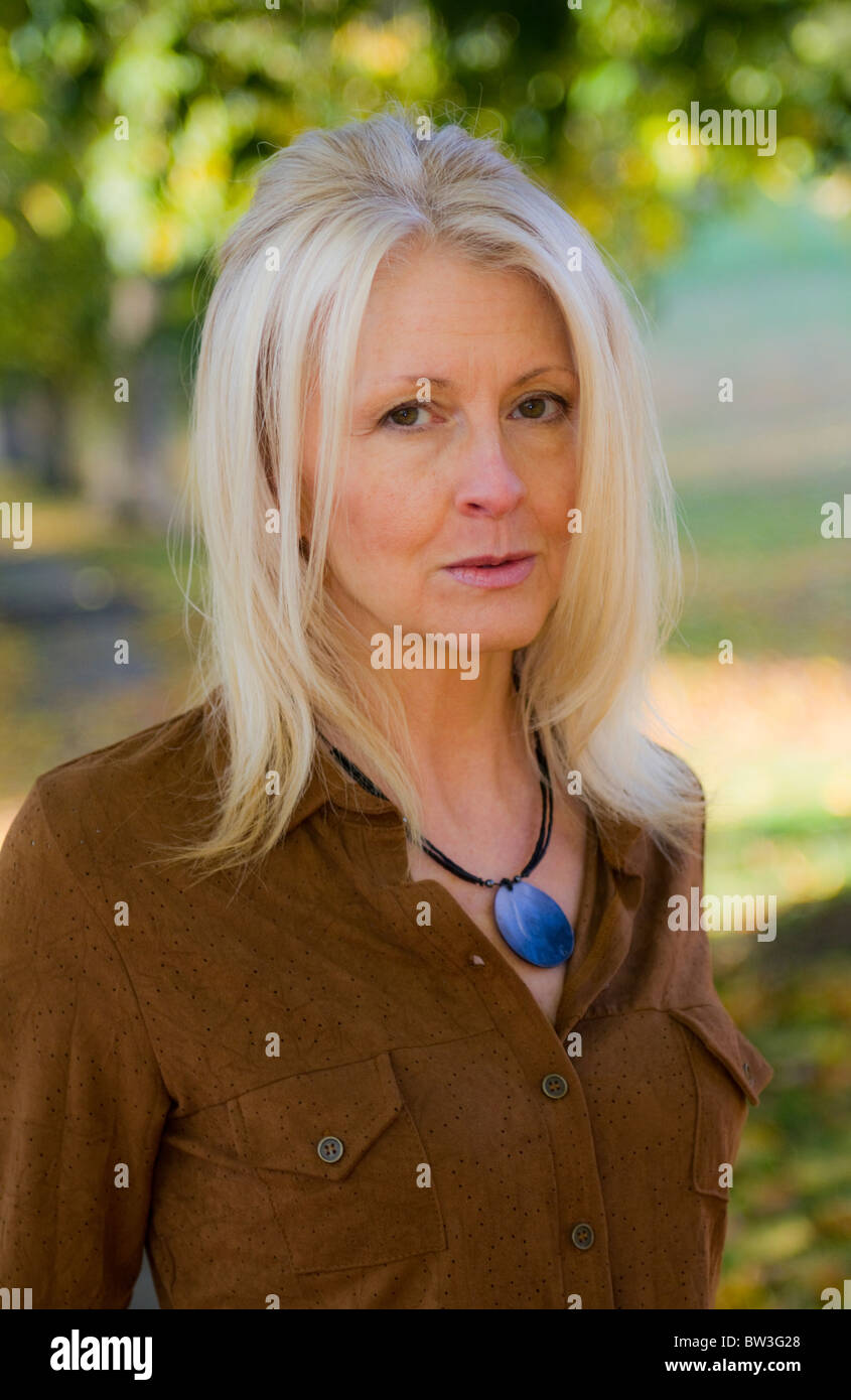 single female outdoors Stock Photo - Alamy
