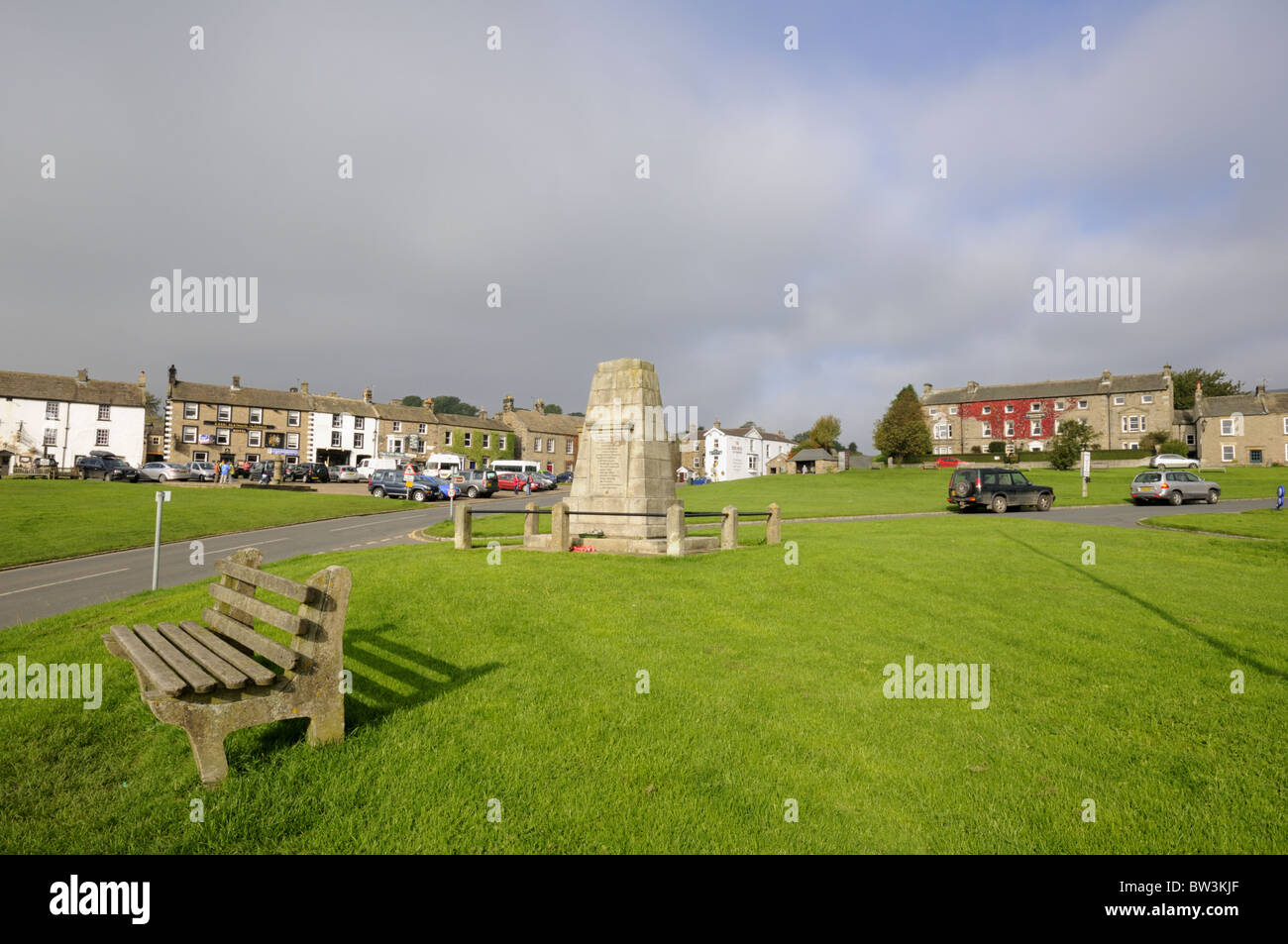 Reeth, Yorkshire Dales National Park, North Yorkshire, England Stock ...