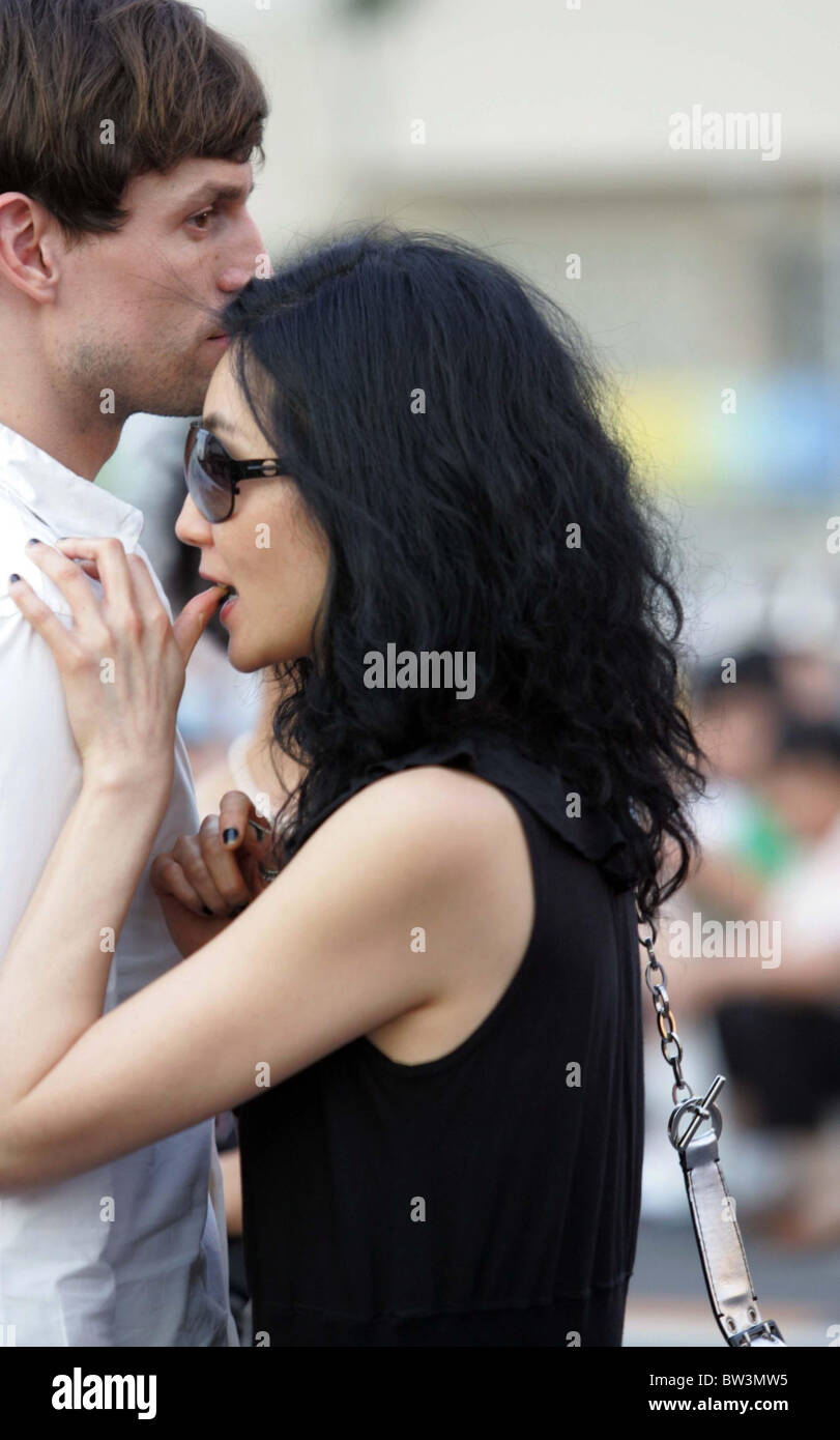 Olympic Spectator Celebrity Round Up Stock Photo - Alamy