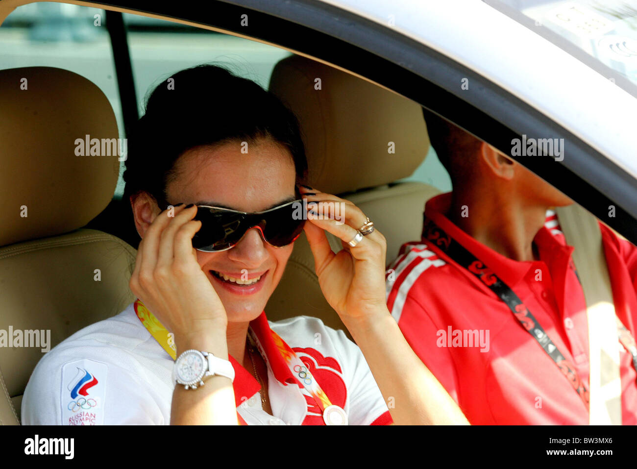 Olympic Spectator Celebrity Round Up Stock Photo - Alamy