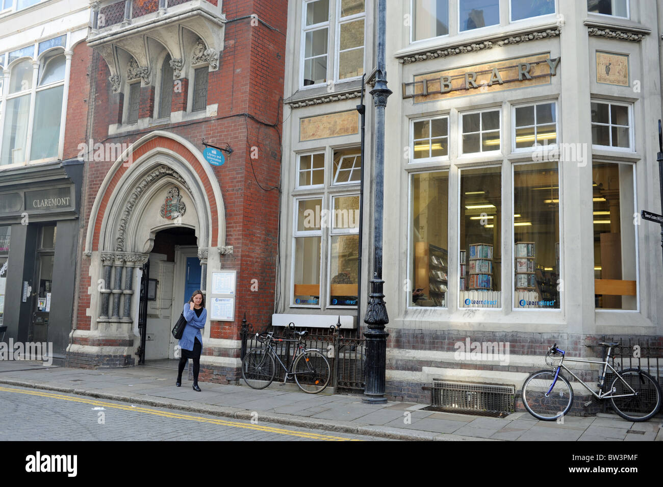 Hastings library building East Sussex UK 2010 Stock Photo - Alamy