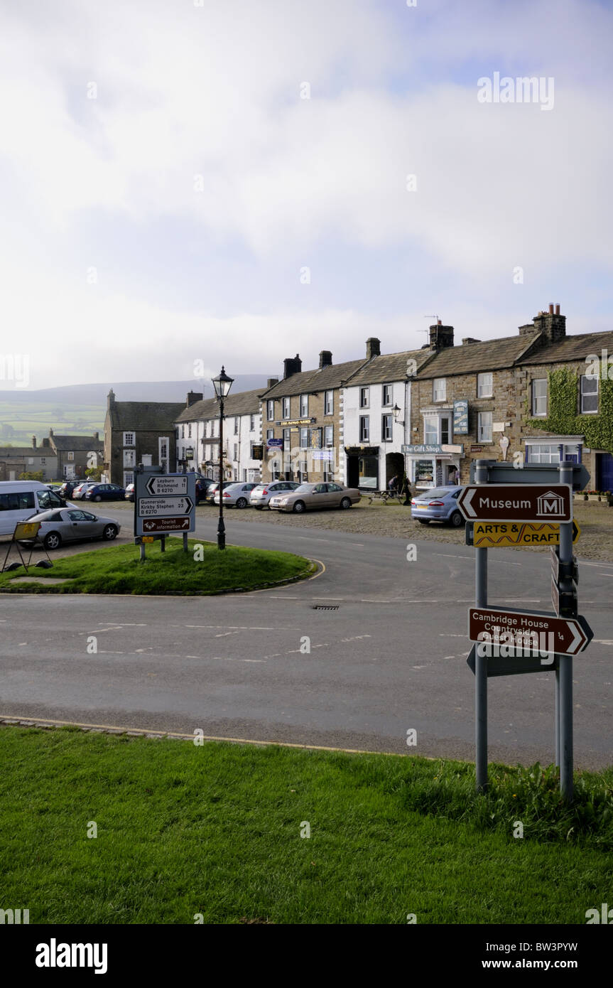 Reeth, Yorkshire Dales National Park, North Yorkshire, England Stock ...