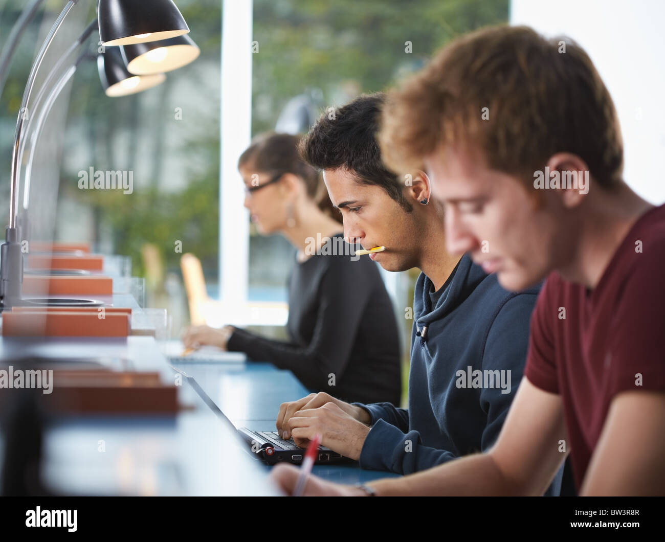Black student students man men male hi-res stock photography and images ...