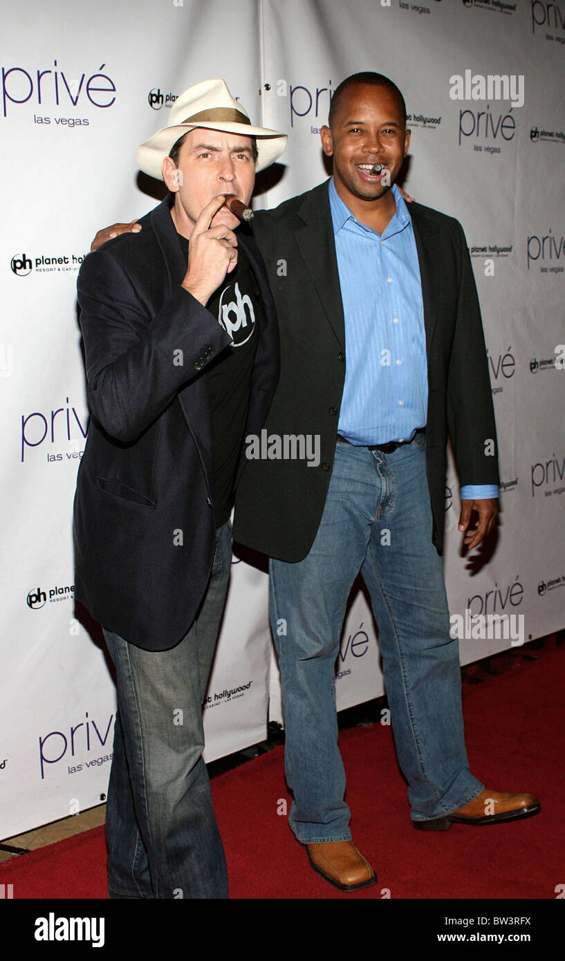 Charlie Sheen at Prive Nightclub Stock Photo - Alamy