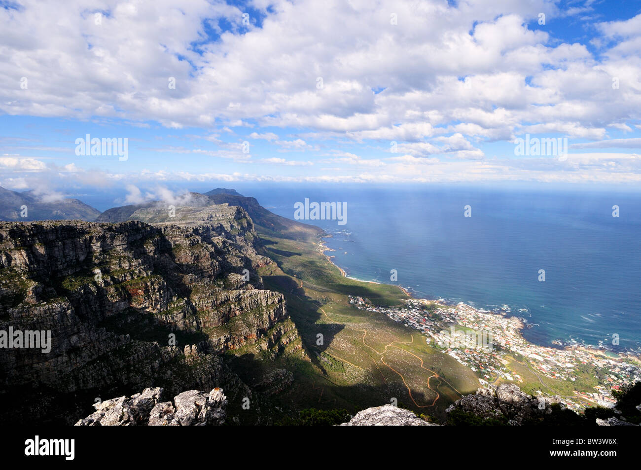Table mountain south africa view hi-res stock photography and images ...