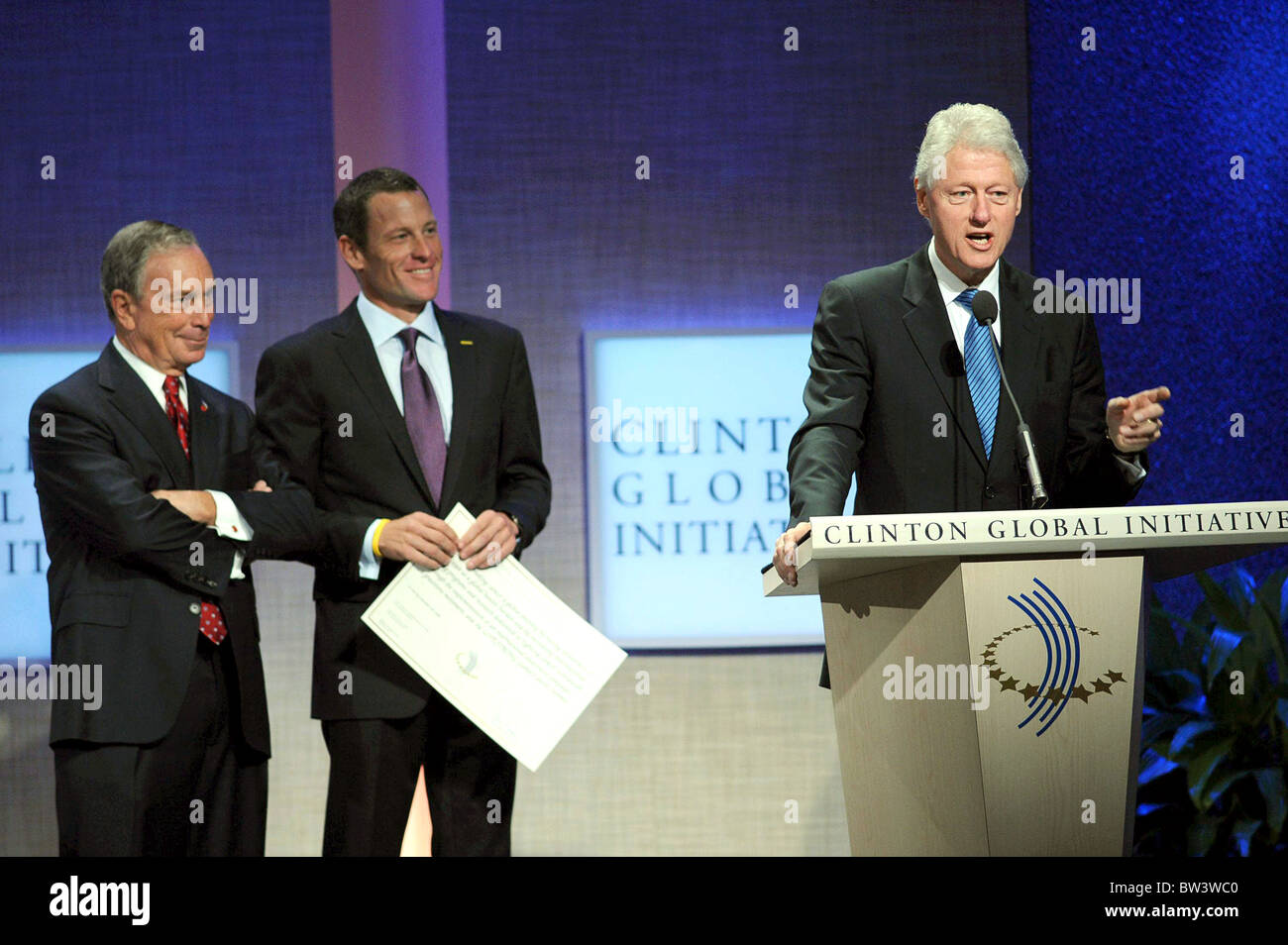 Clinton Global Initiative - Meeting of World Leaders Stock Photo - Alamy