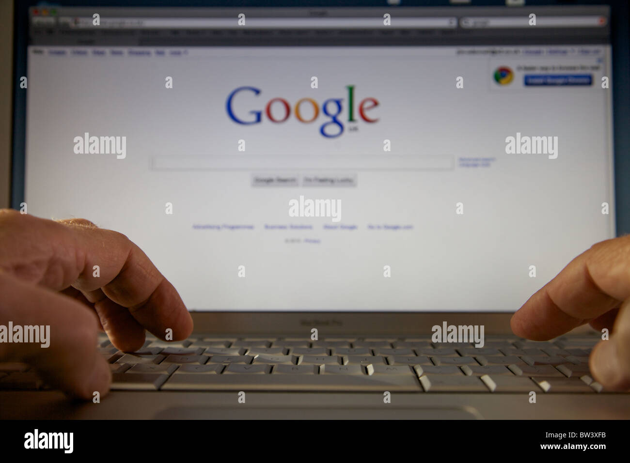 Macbook keyboard google hi-res stock photography and images - Alamy