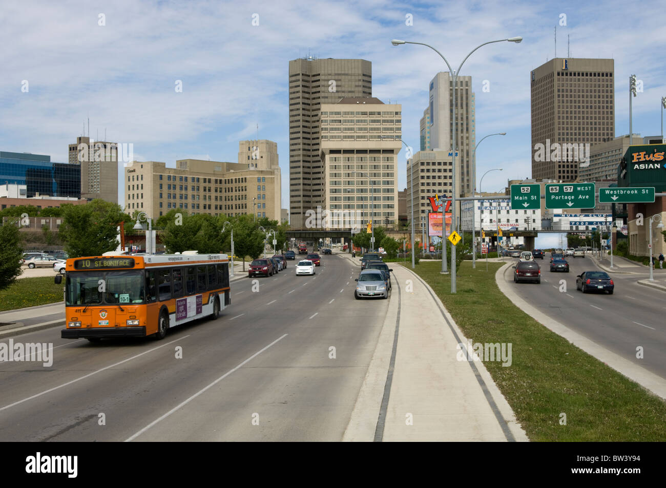 Winnipeg transit bus hi-res stock photography and images - Alamy
