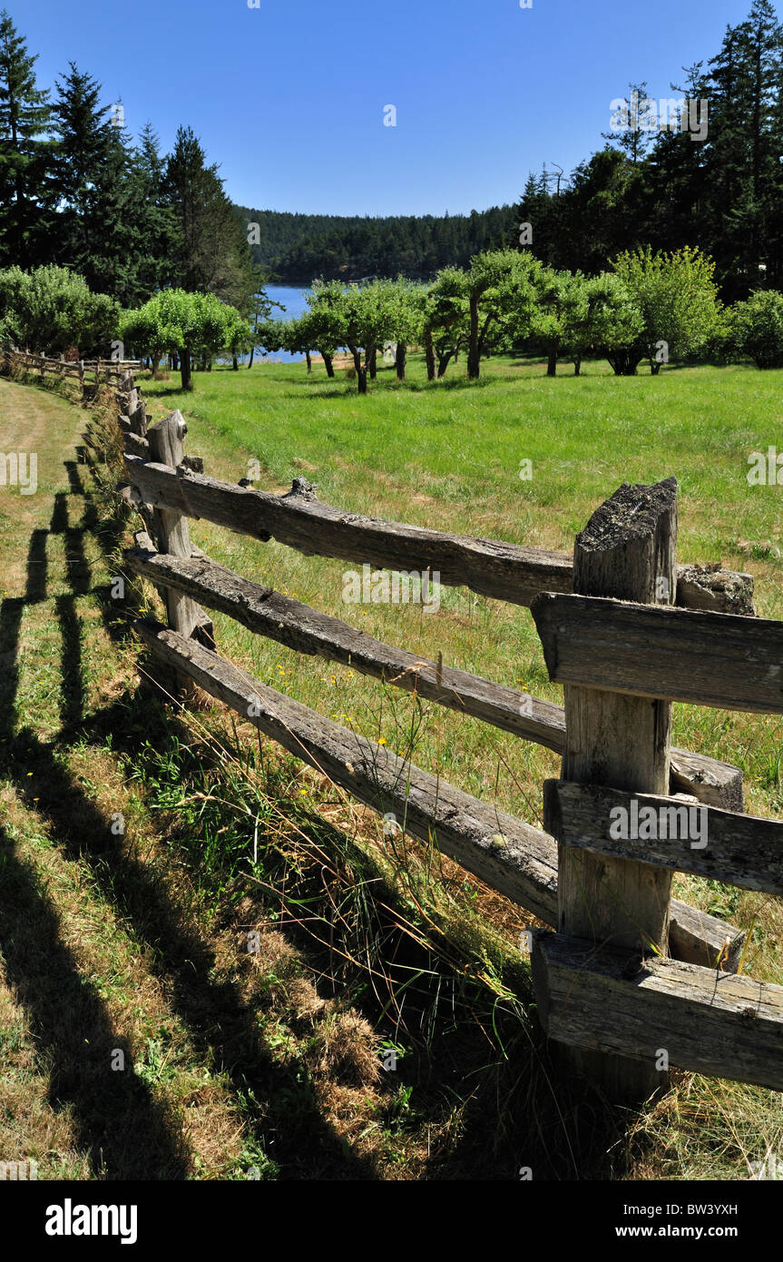 Orchard fence hi-res stock photography and images - Alamy