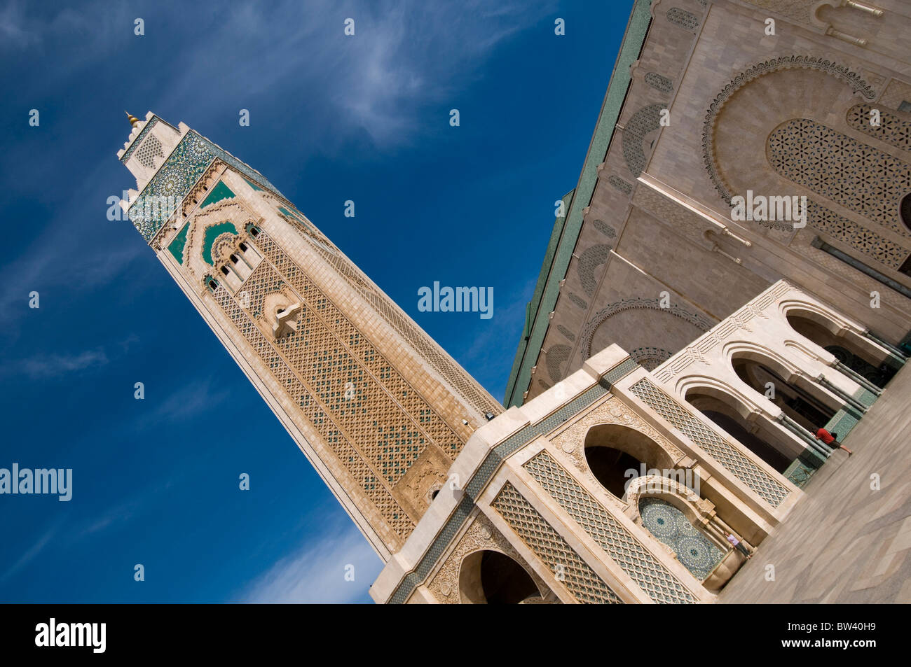 Casablanca, Hassan II Mosque Stock Photo - Alamy