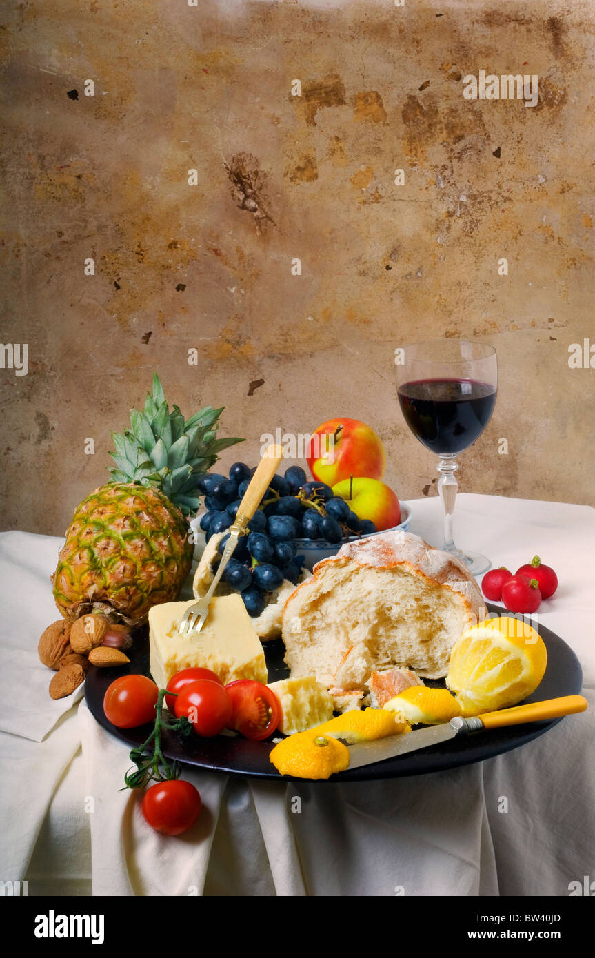 17th century still life food hi-res stock photography and images - Alamy