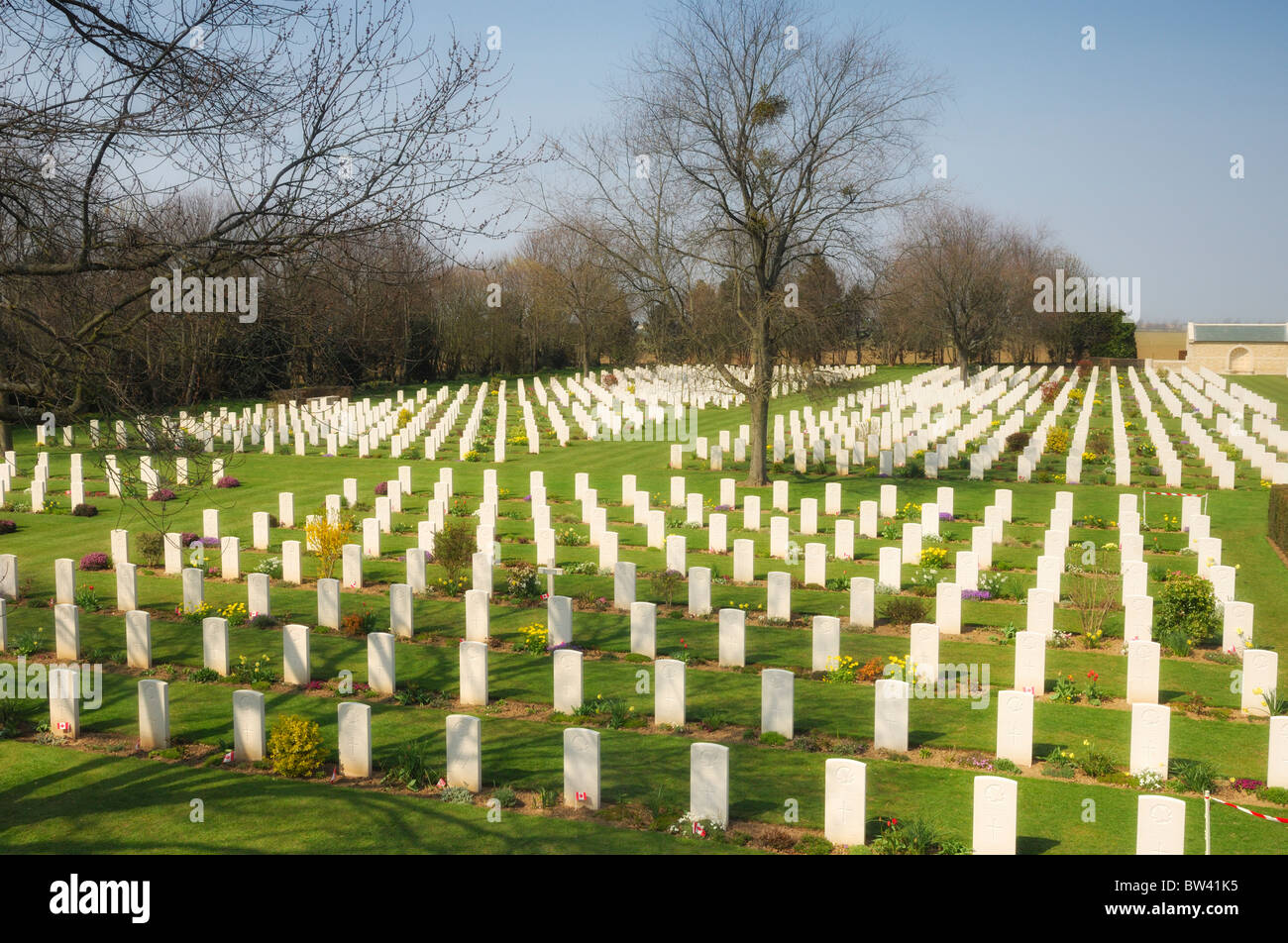 Canadian war cemetery hi-res stock photography and images - Alamy