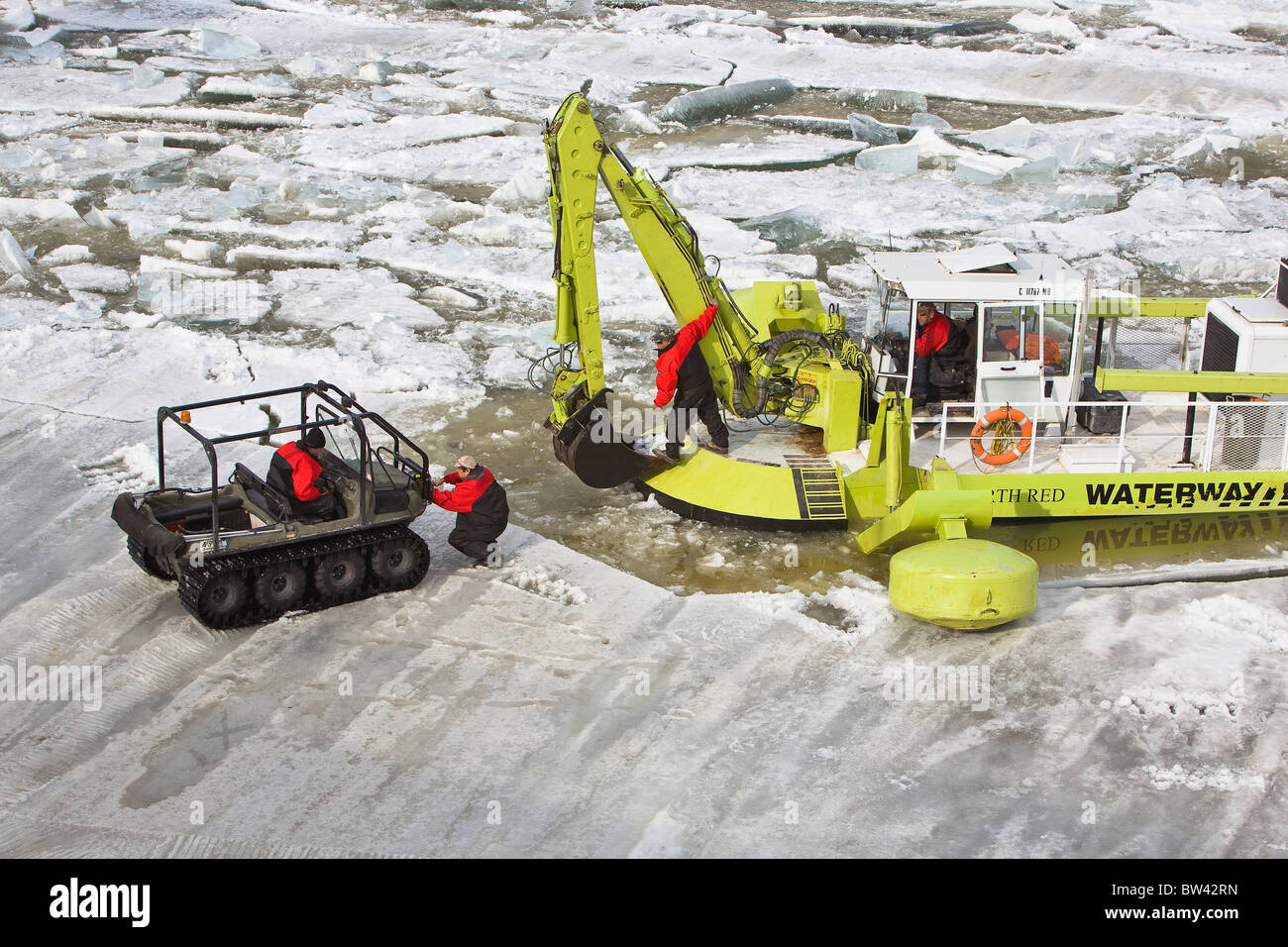 Ice breaking machine hi-res stock photography and images - Alamy