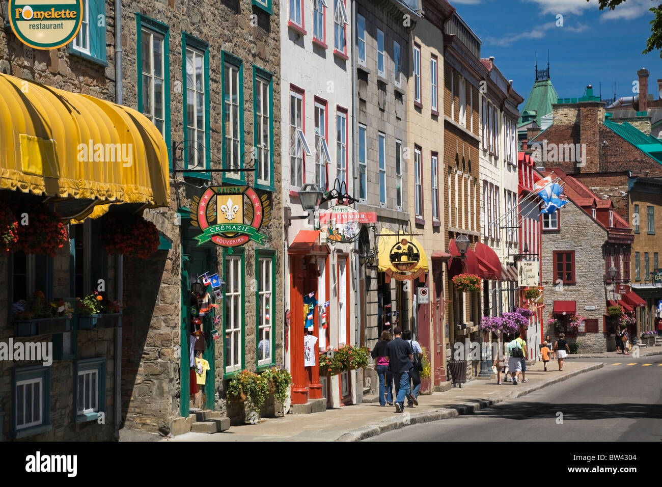 Old Upper Town Quebec High Resolution Stock Photography and Images - Alamy