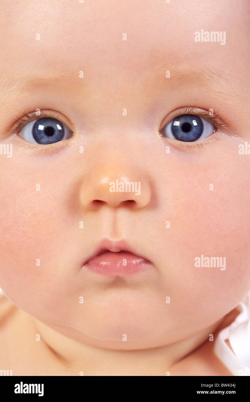 Serene facial expression hi-res stock photography and images - Alamy