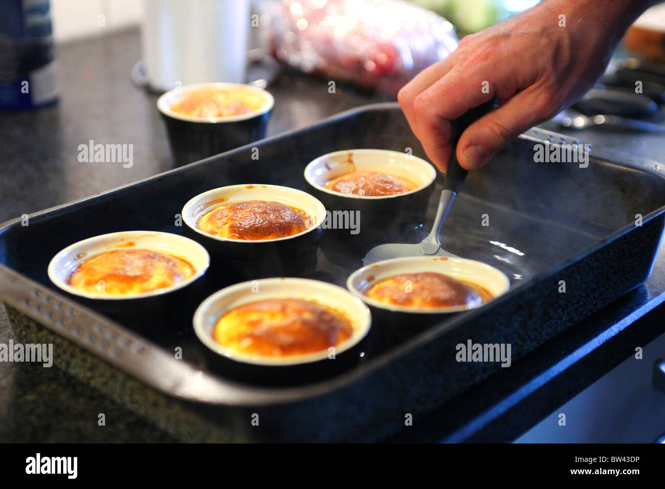 Creme caramel hi-res stock photography and images - Alamy