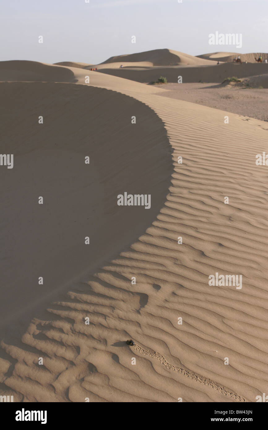Sam sand dunes, Jaisalmer, Rajasthan, India Stock Photo - Alamy