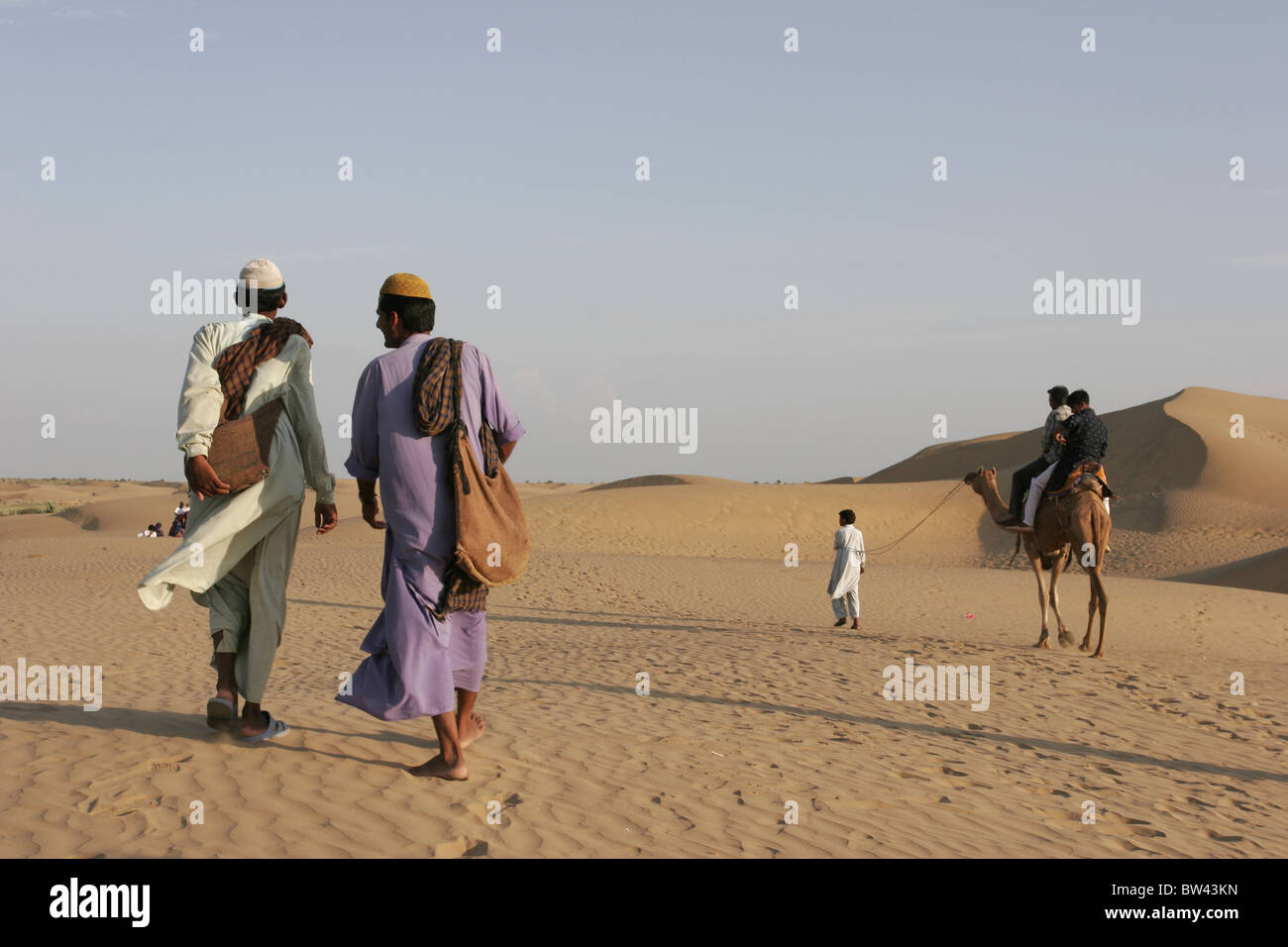 The Sam sand dunes, Jaisalmer, Rajasthan, India Stock Photo - Alamy