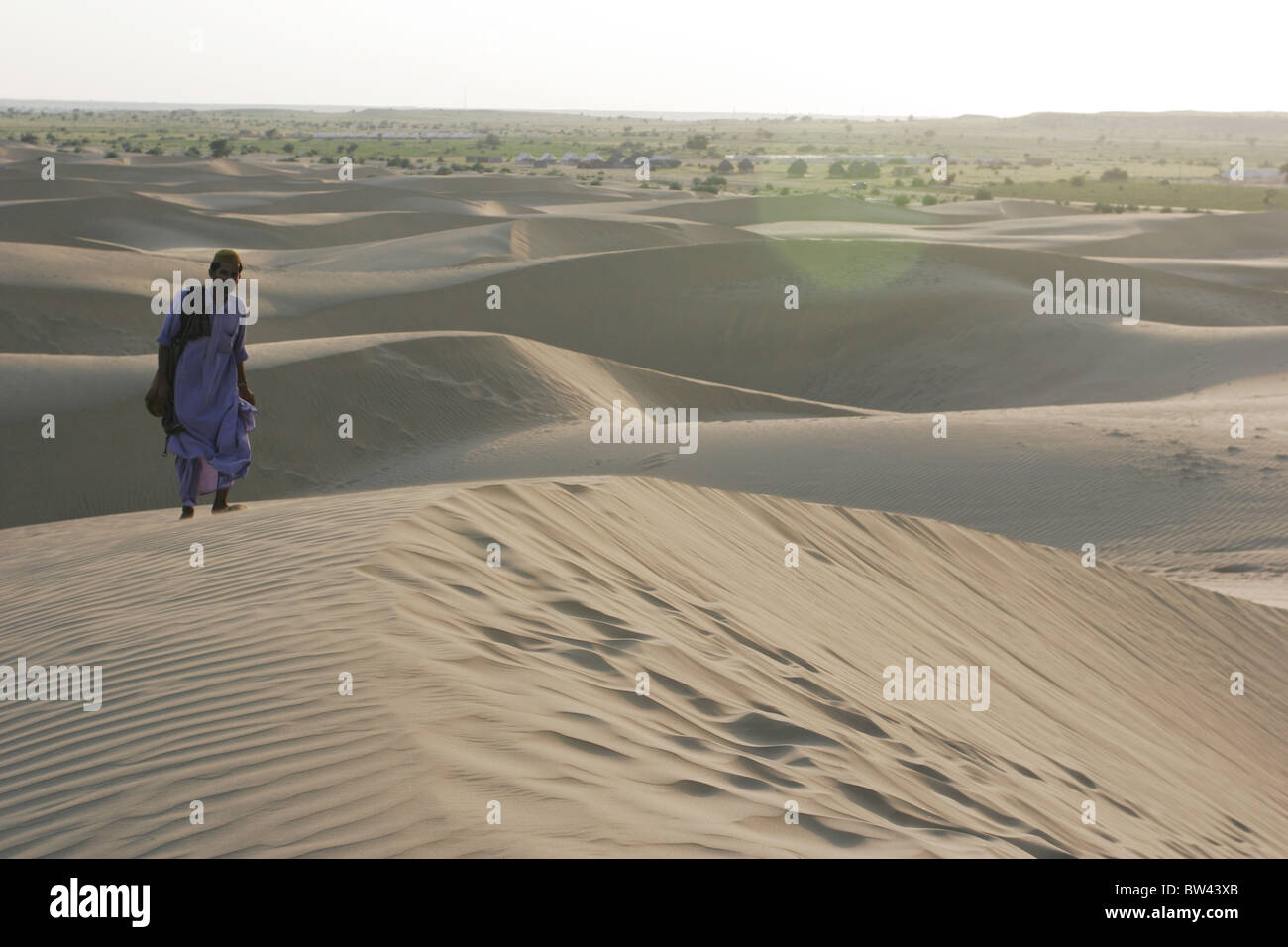 Sam sand dunes, Jaisalmer, Rajasthan, India Stock Photo - Alamy