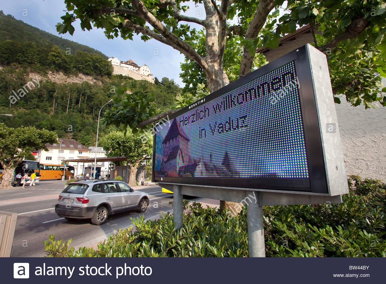 Welcome Sign Liechtenstein Europe Stock Photos & Welcome Sign ...