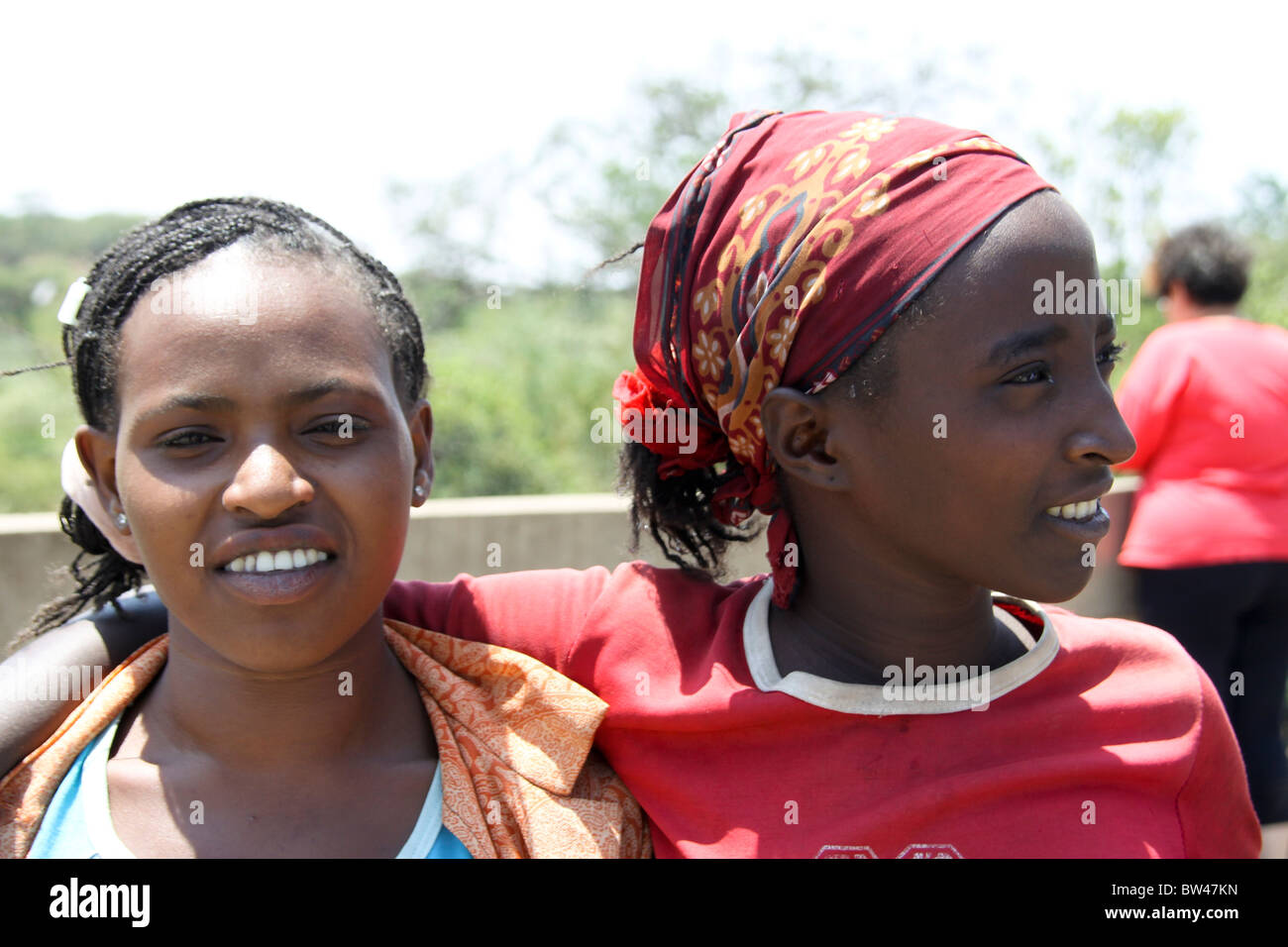 Africa, Ethiopia, Omo region, Chencha village, Dorze tribe market Stock ...
