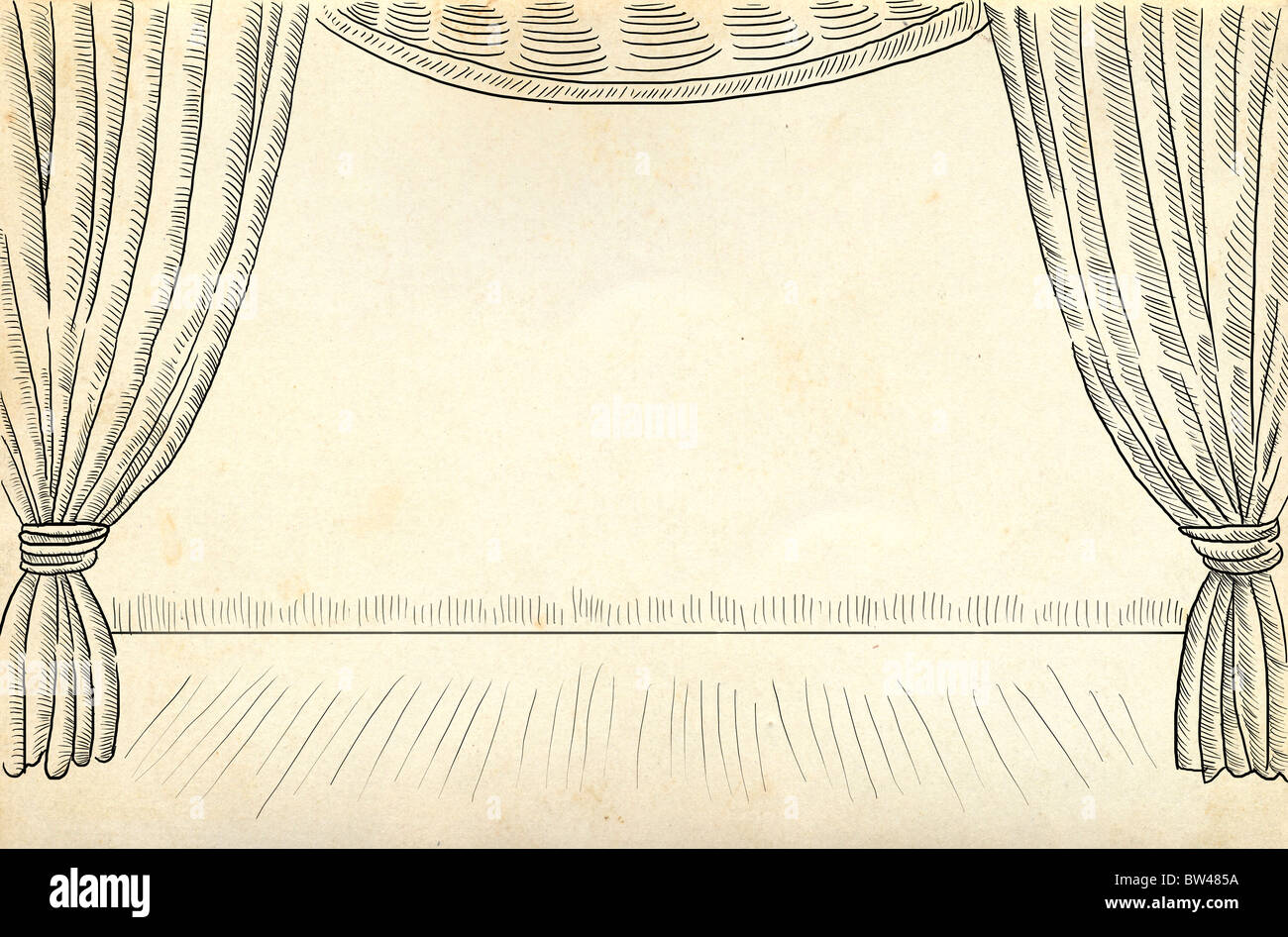 Scene background illustration Stock Photo - Alamy