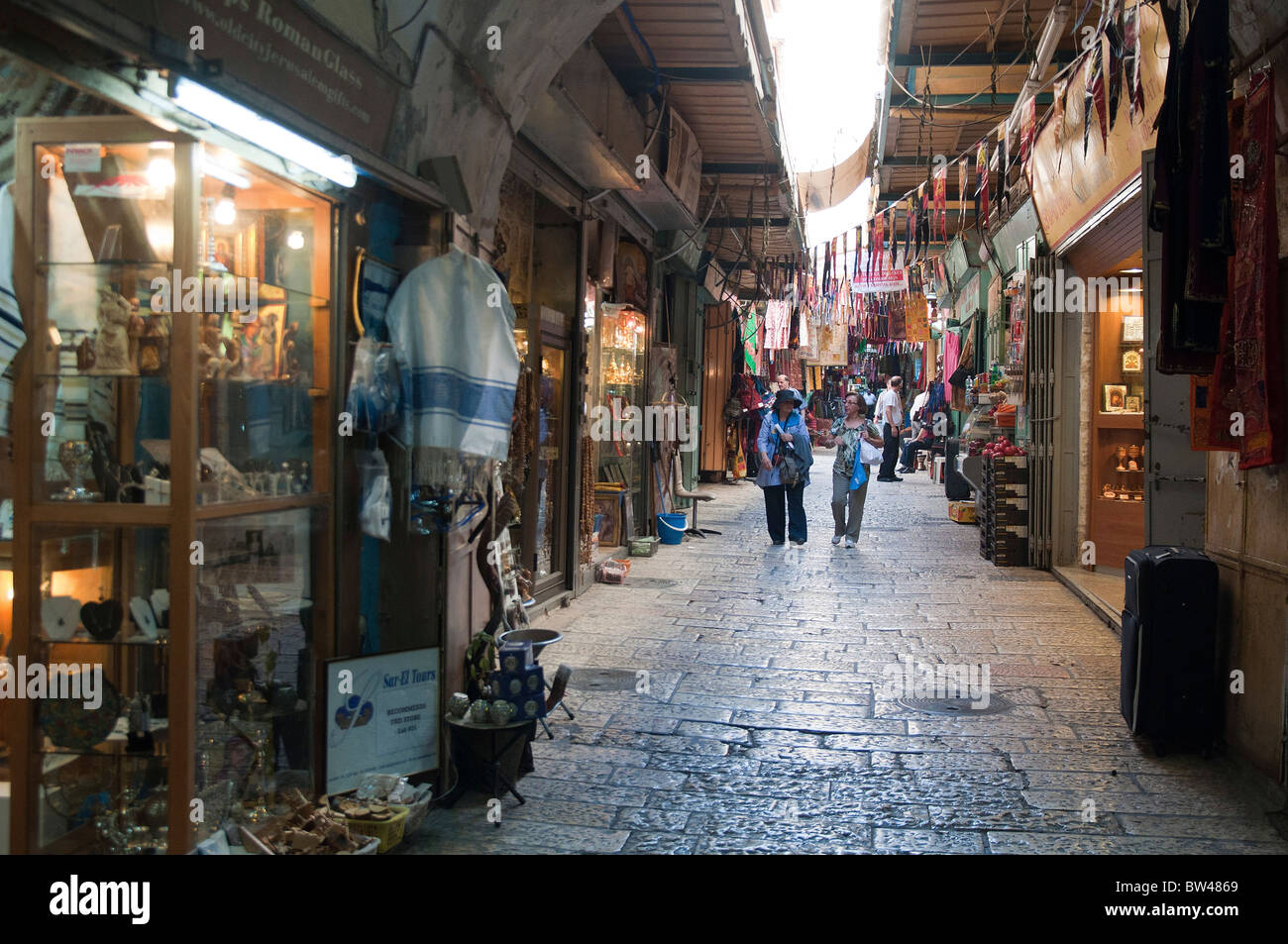 Israel, Jerusalem, Old City The Market Stock Photo - Alamy