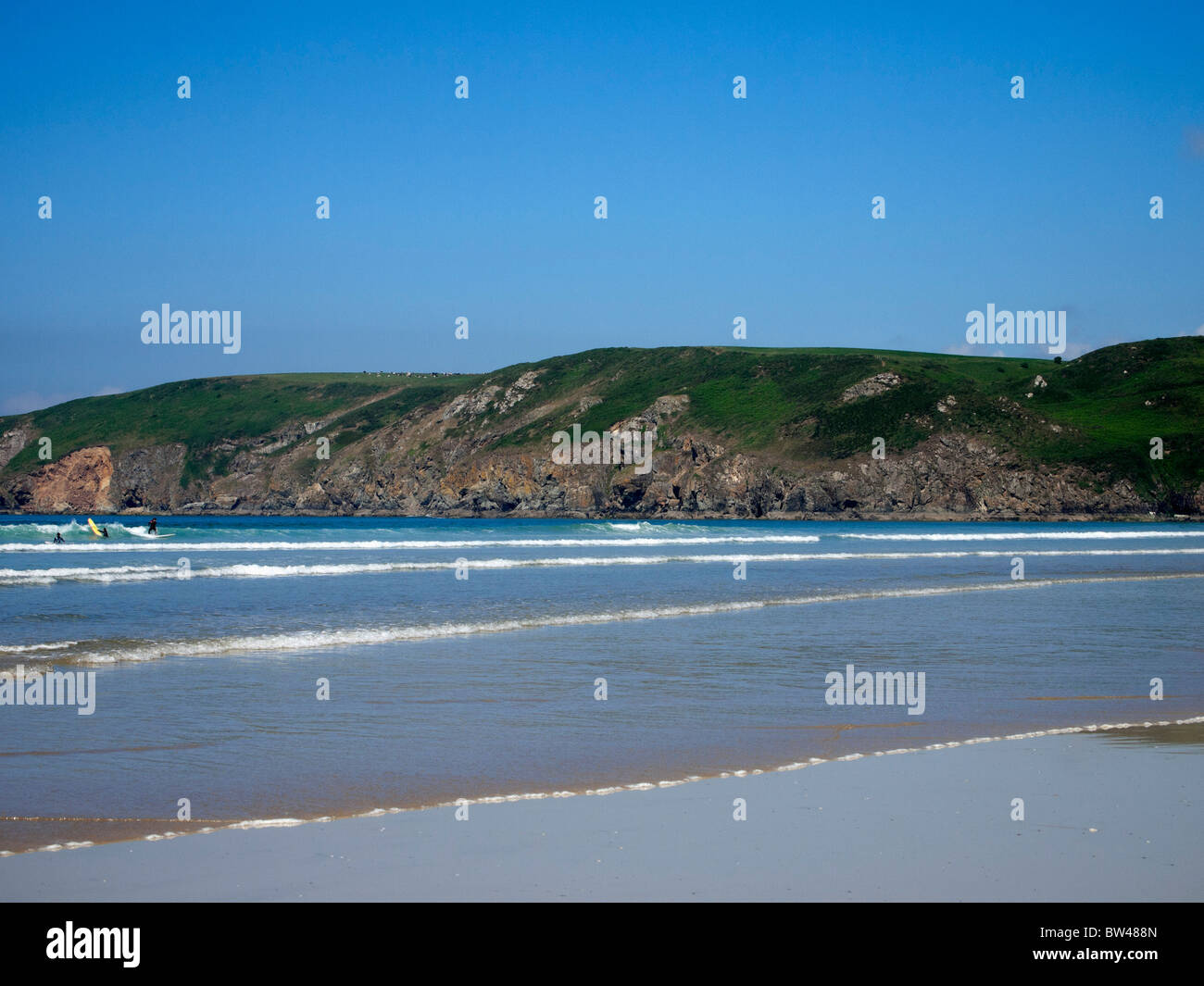 newgale sands beach, pembrokeshire coast, dyfed wales uk Stock Photo ...