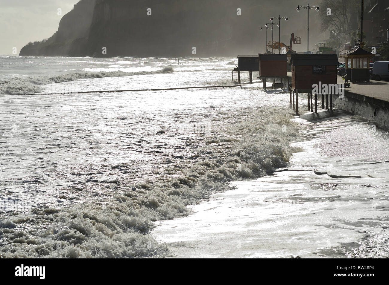 Shanklin beach seafront isle wight hi-res stock photography and images ...