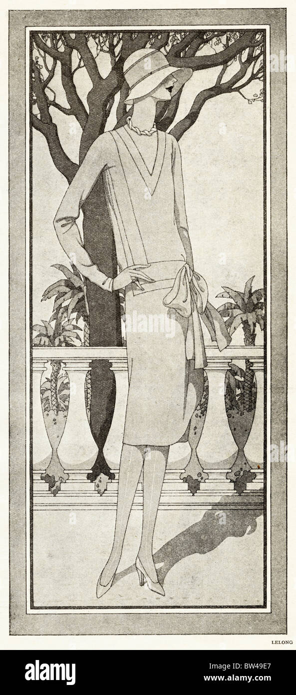 Women's fashion 1928 hi-res stock photography and images - Alamy