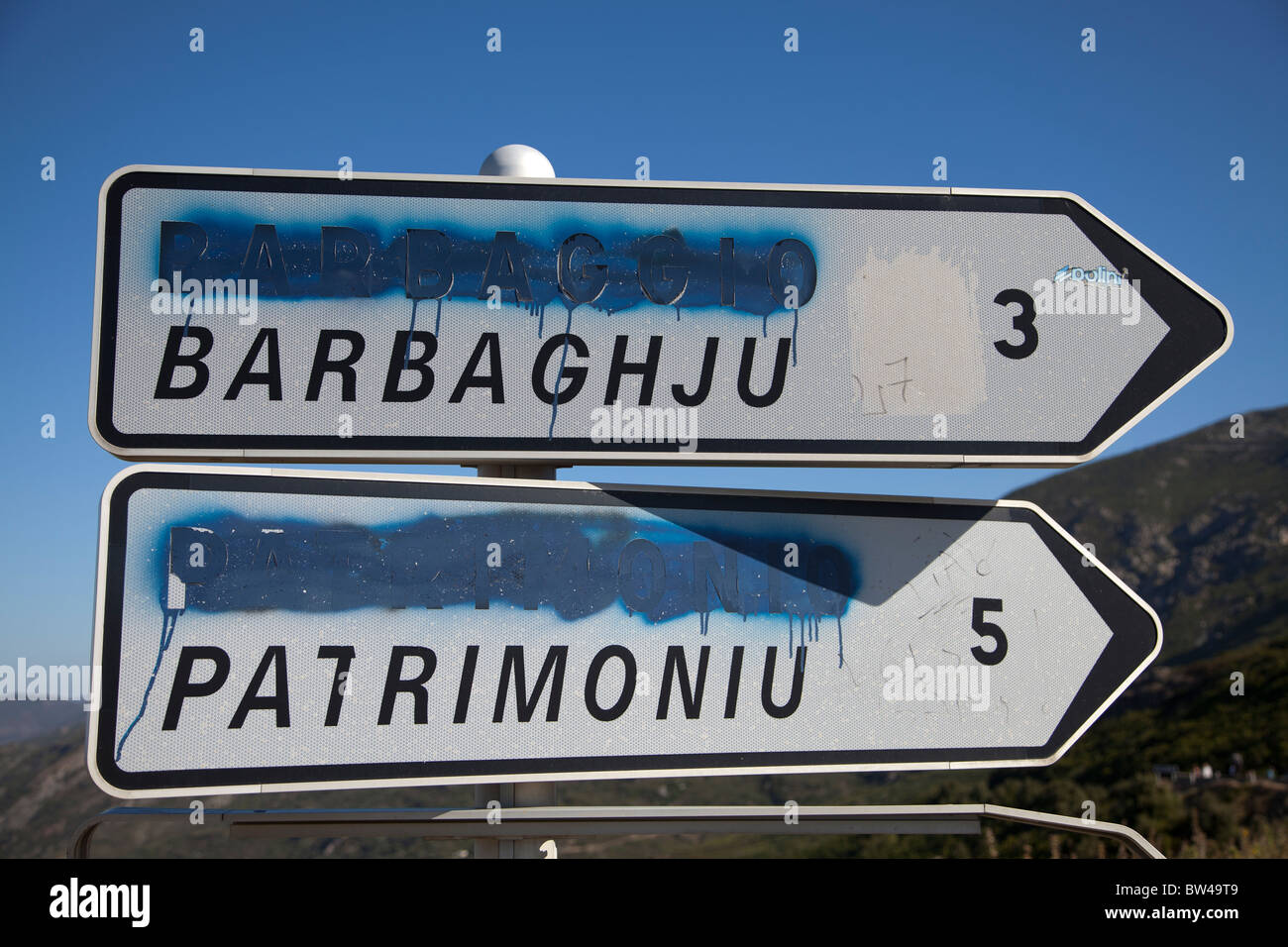 Corsican language hi-res stock photography and images - Alamy