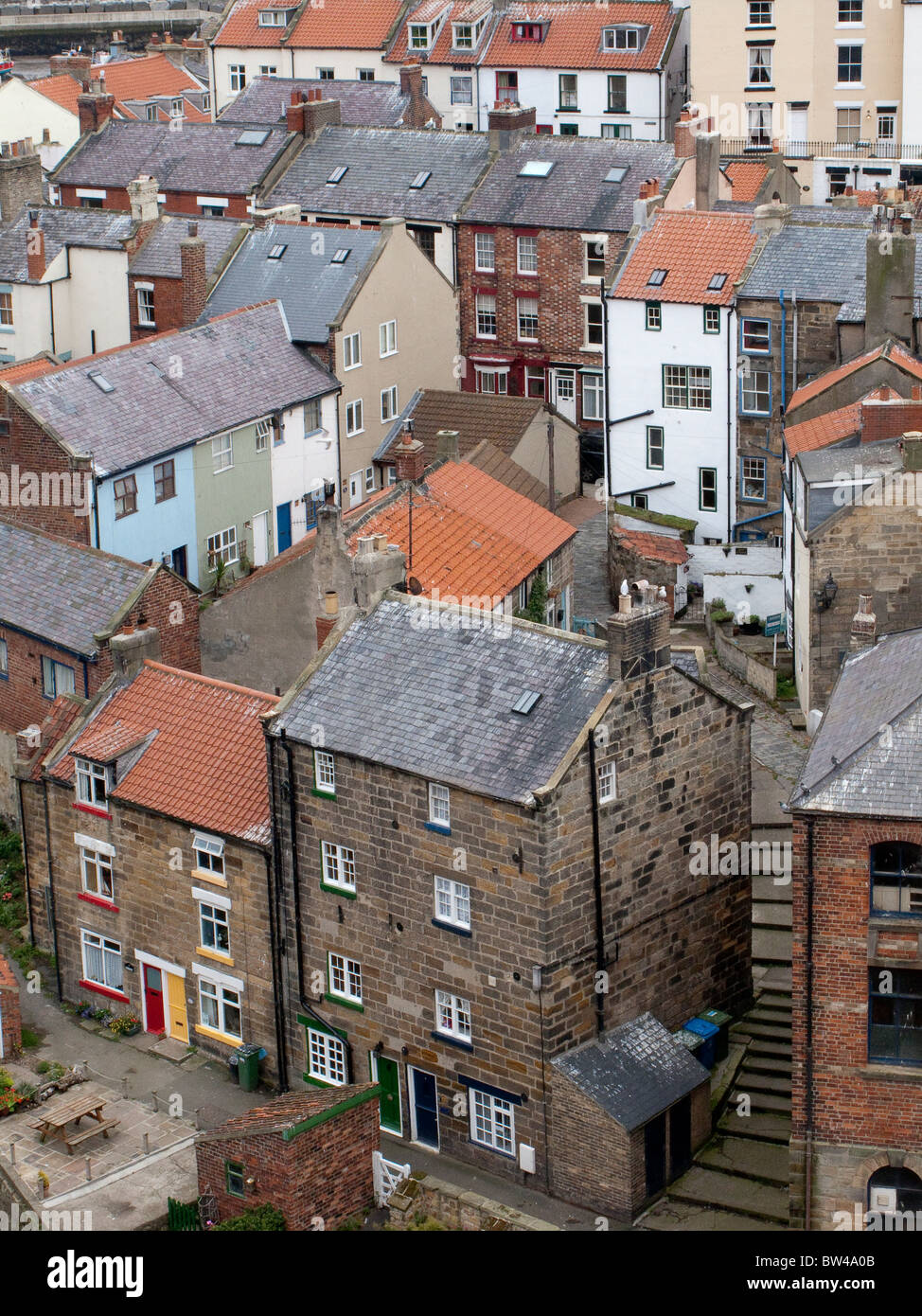 Uk suburb rooftops hi-res stock photography and images - Alamy
