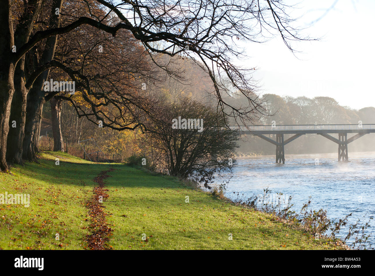 Bridge over the River Ribble in Preston Lancashire Stock Photo - Alamy