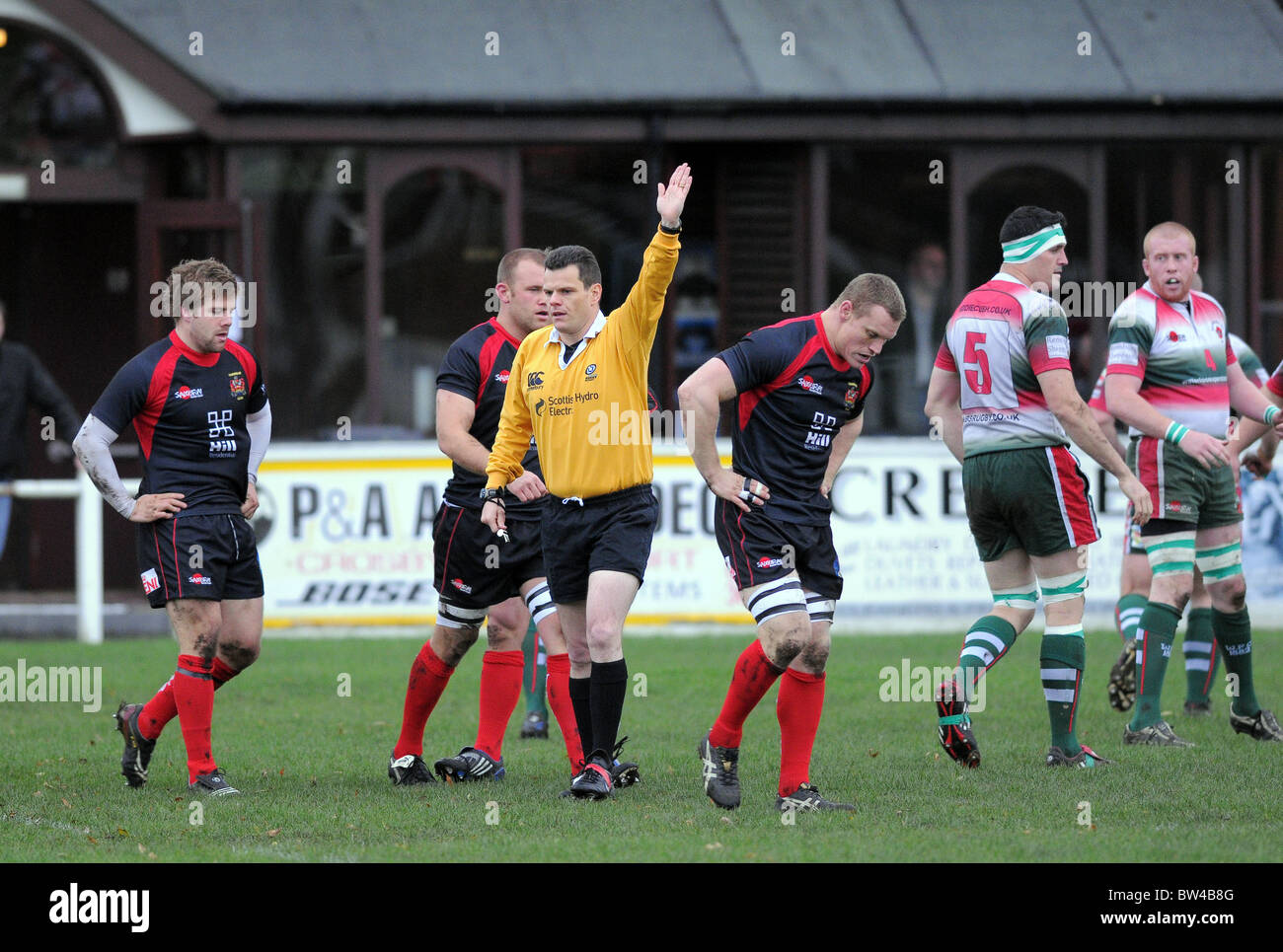 Waterloo v Cambridge Rugby Union Match. Photos by Alan Edwards Stock ...