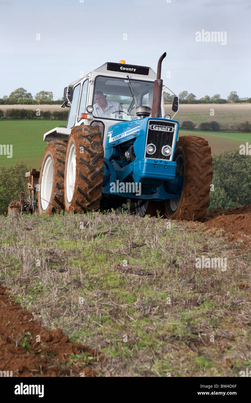 Tractor County 1174 Four Wheel Drive Stock Photo - Alamy