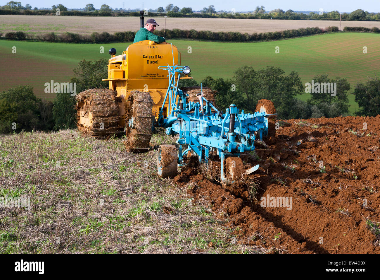 Caterpillar tractor agriculture hi-res stock photography and images - Alamy