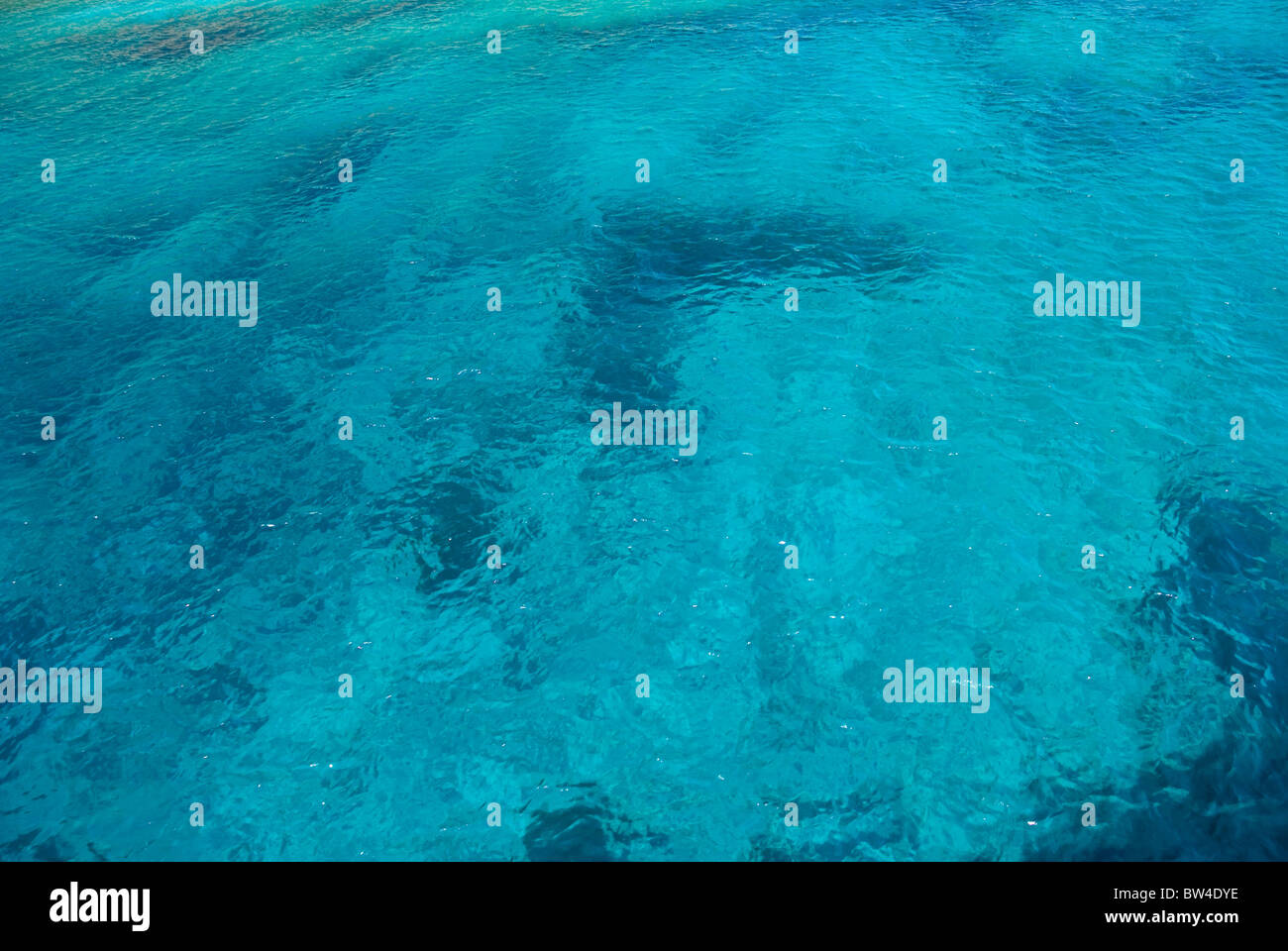 Beautiful blue surface water Stock Photo - Alamy