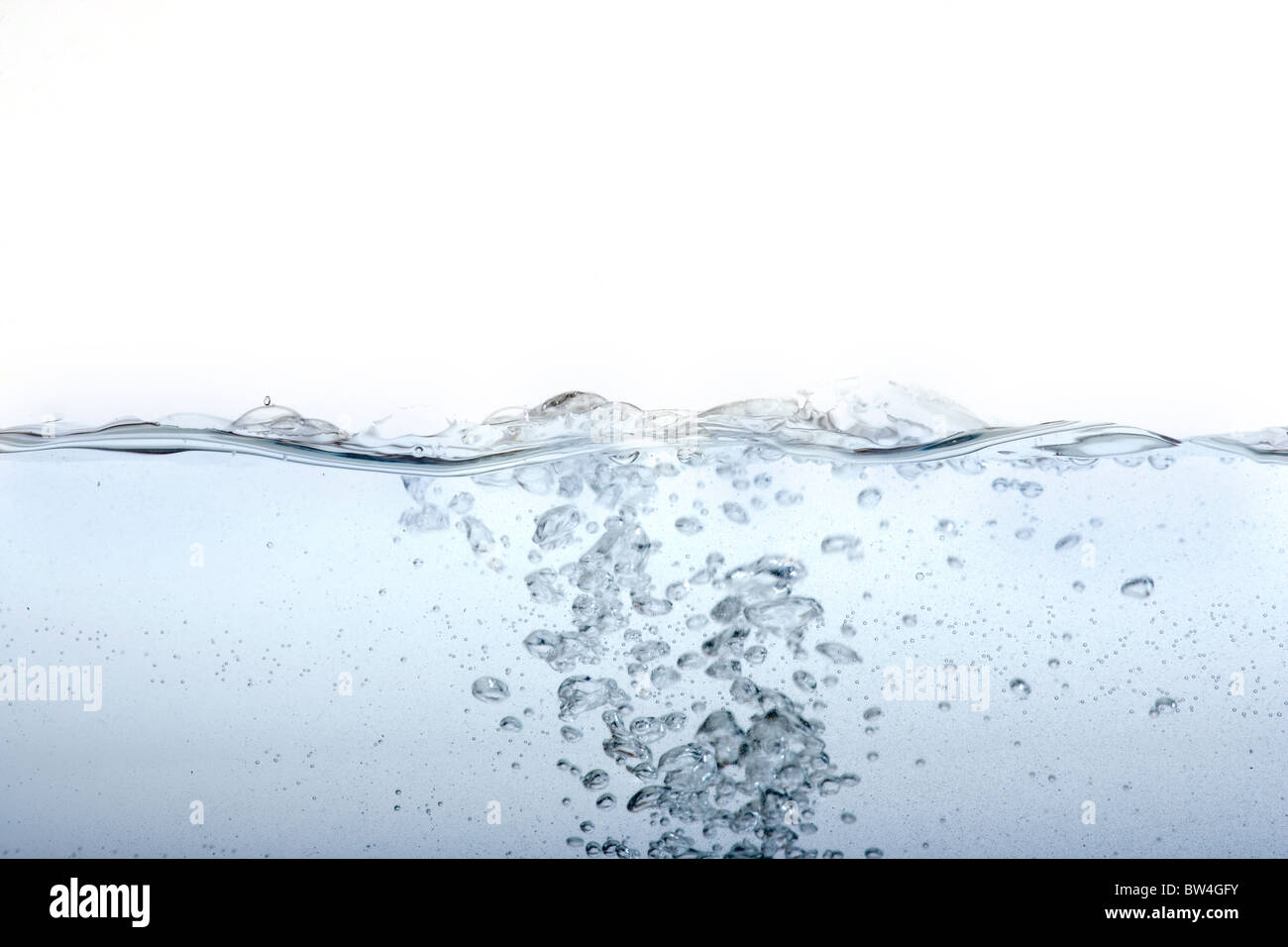 Water splash isolated on white Stock Photo - Alamy