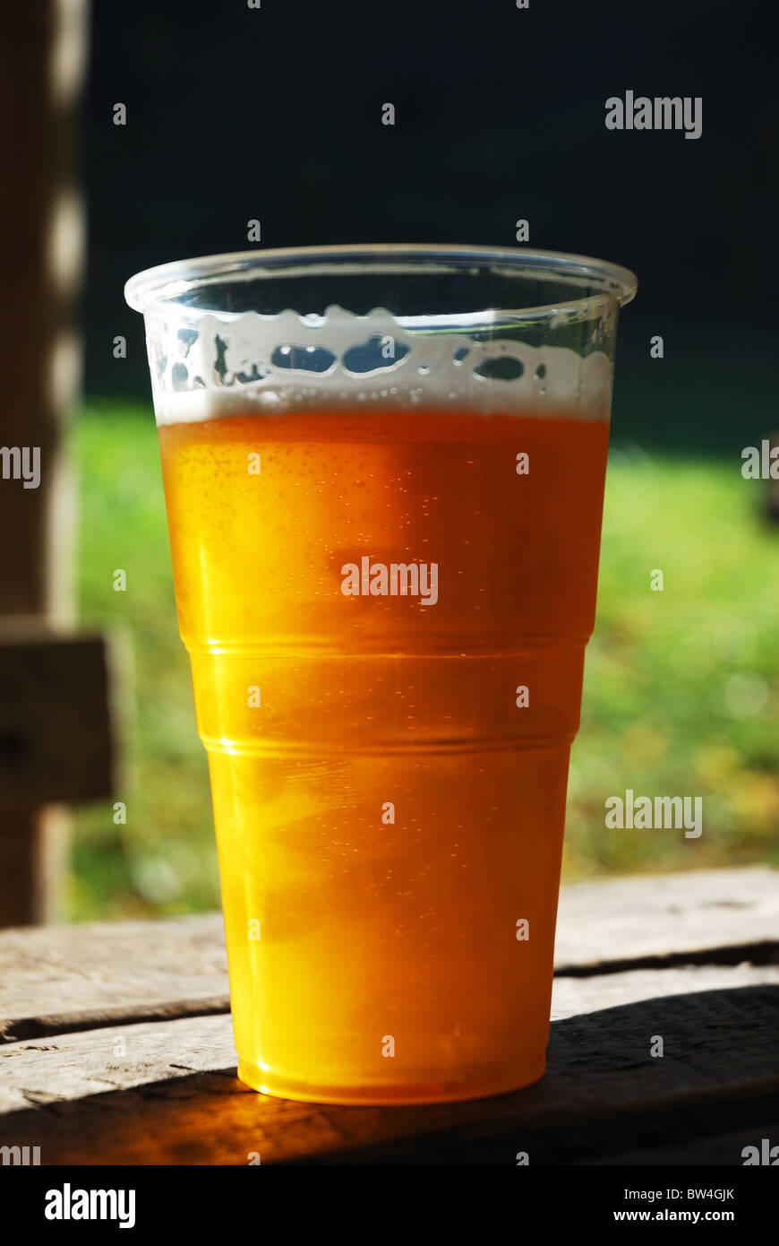 Plastic beer cup hi-res stock photography and images - Alamy