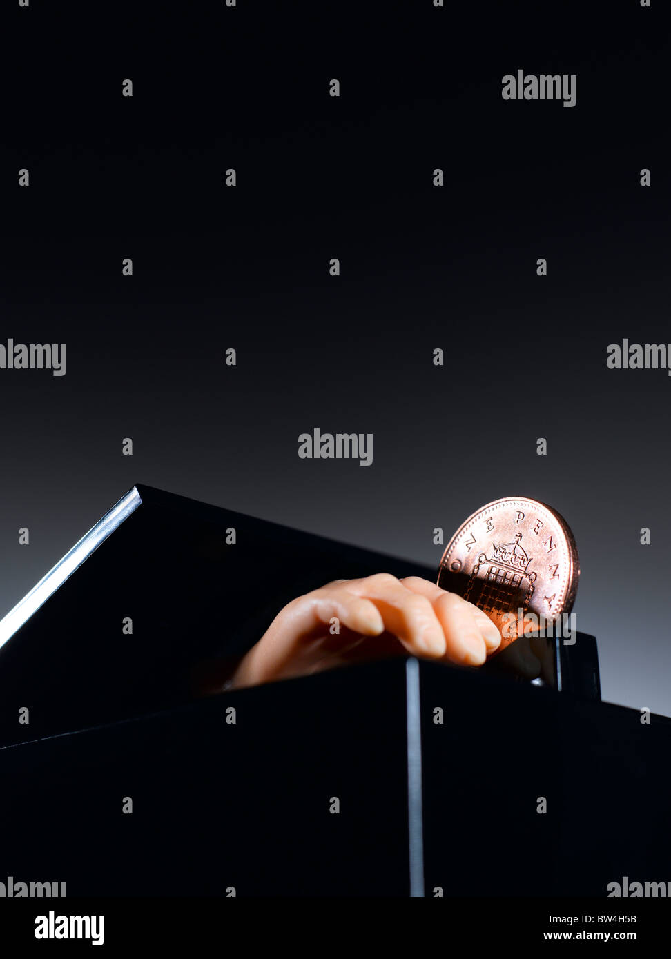 Penny grab hi-res stock photography and images - Alamy