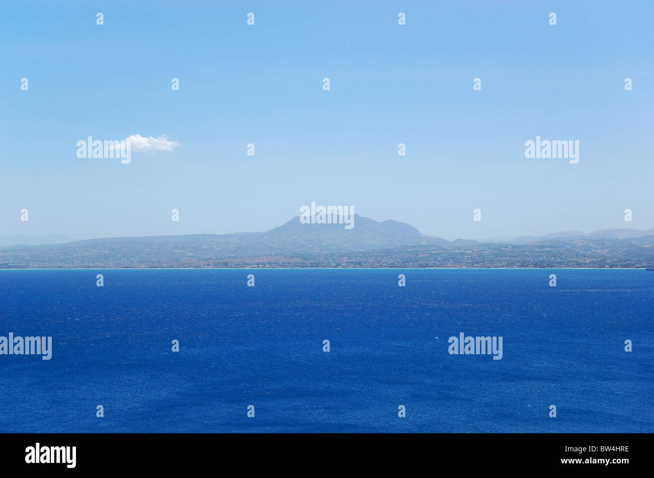 Giouhtas mountain where mythical God Zeus was buried, Crete, Greece ...