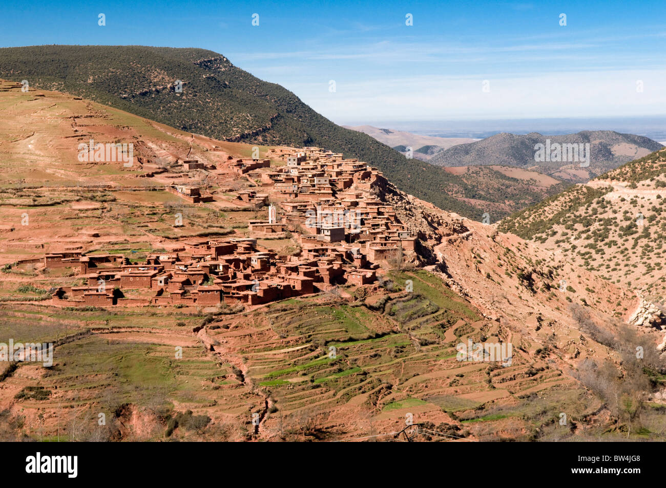 Morocco Field Terraces Farming High Resolution Stock Photography and ...
