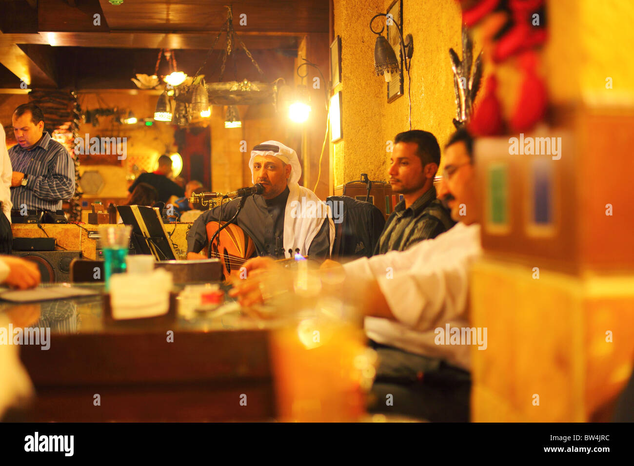 Amman, Jordan, downtown area, city, bar, restaurant with a alcohol ...