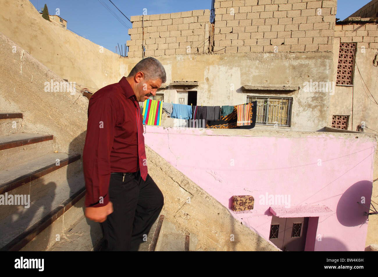 Amman, Jordan, downtown area, city, the Al-Abdali district, street ...
