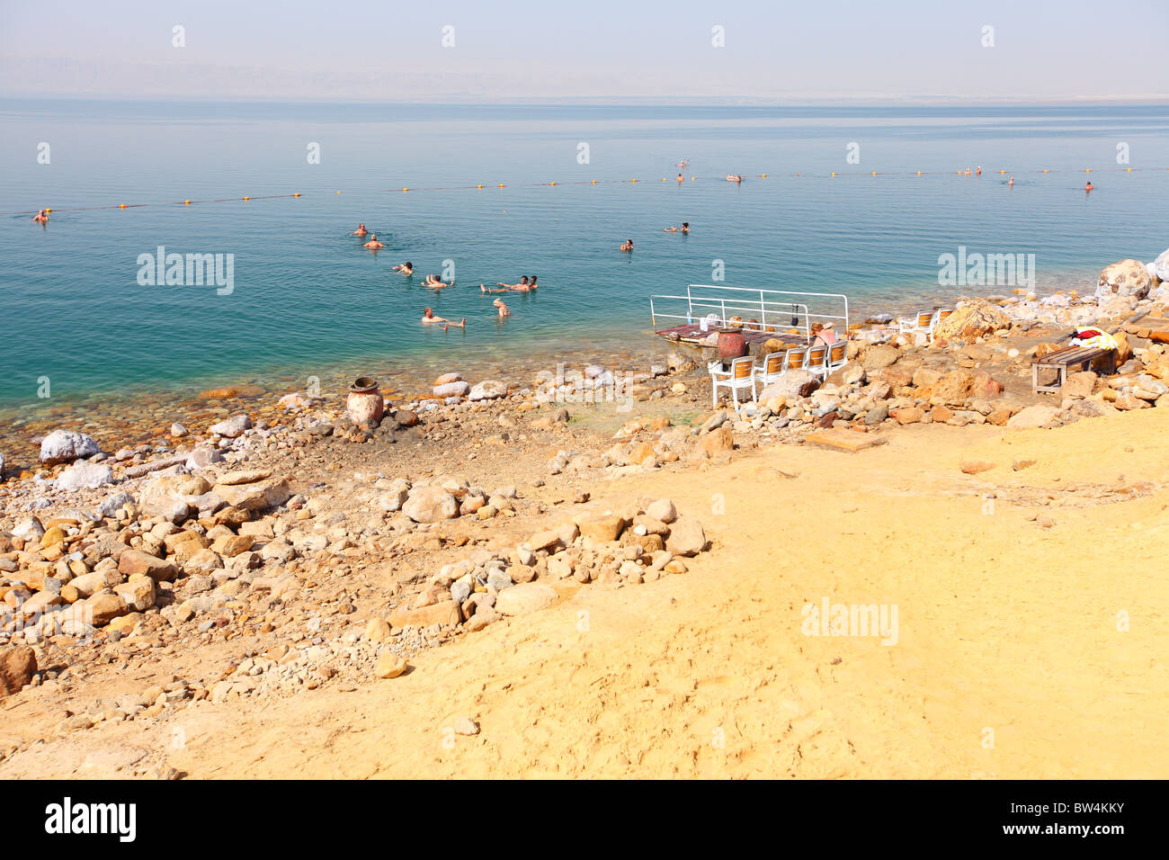 Jordan, Deadsea, dead sea, resort and Spa, mud, swim and float on the ...