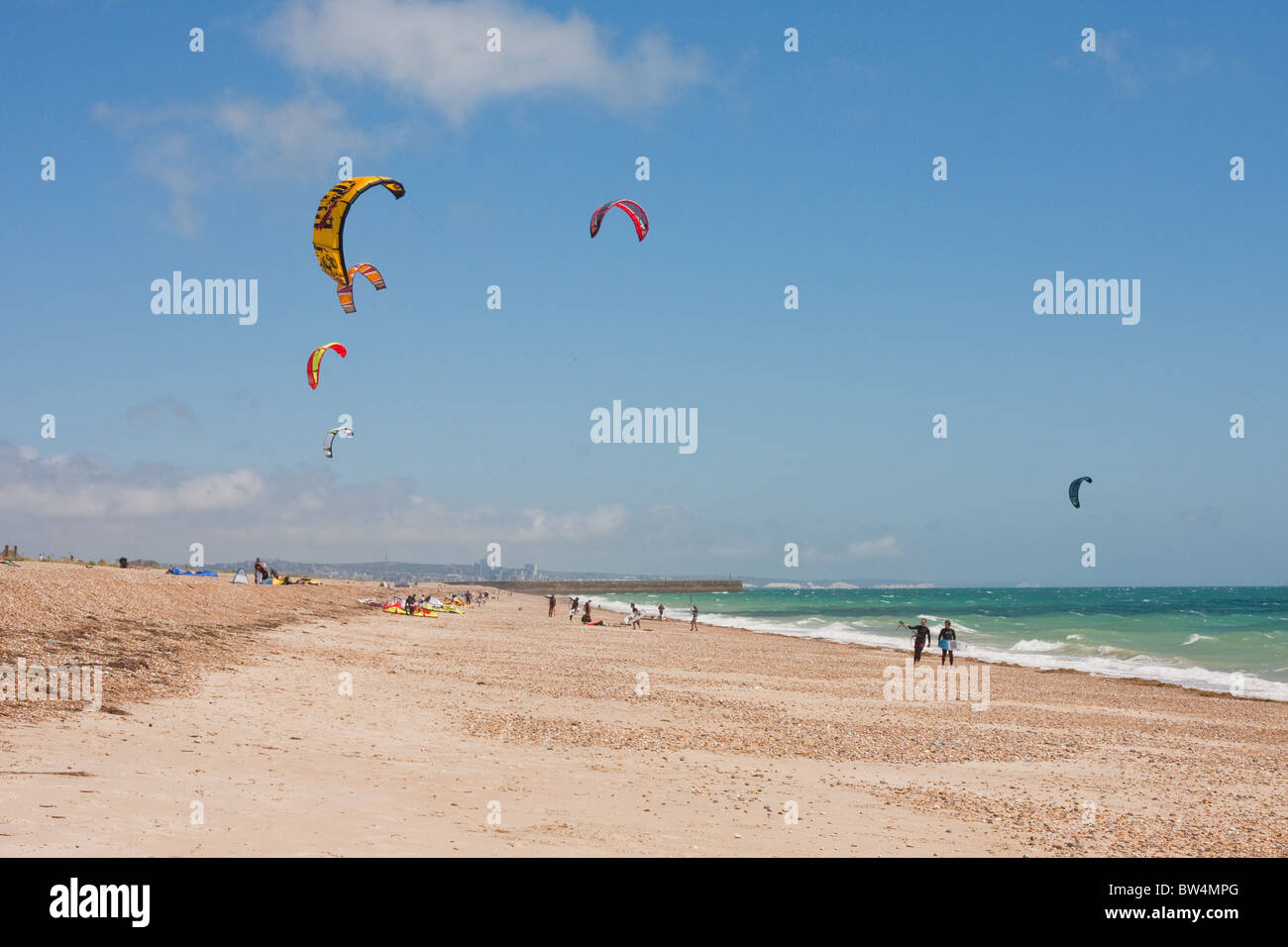 kite surfing pictures in shoreham england in july 2010 by Christopher ...